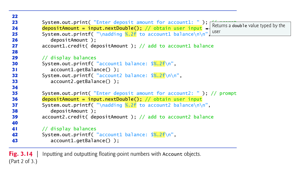 Solved Description: Using the Account/AccountTest examples | Chegg.com