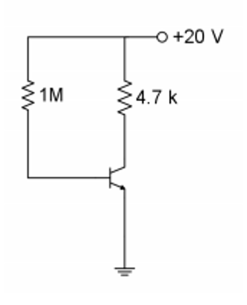 Solved Use the large-signal models for the transistor to | Chegg.com