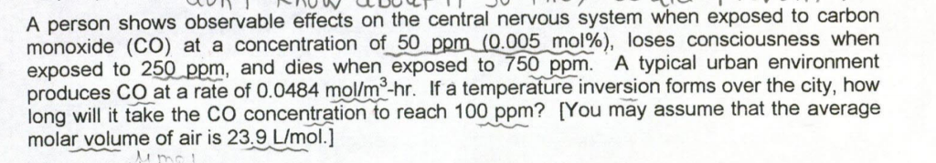 Solved A person shows observable effects on the central | Chegg.com