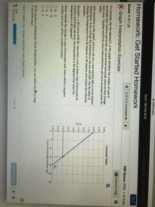 For example, the line labeled D_1 in the graph | Chegg.com