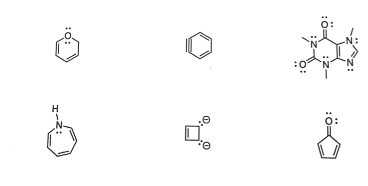 Solved For each of the following molecules, provide the | Chegg.com