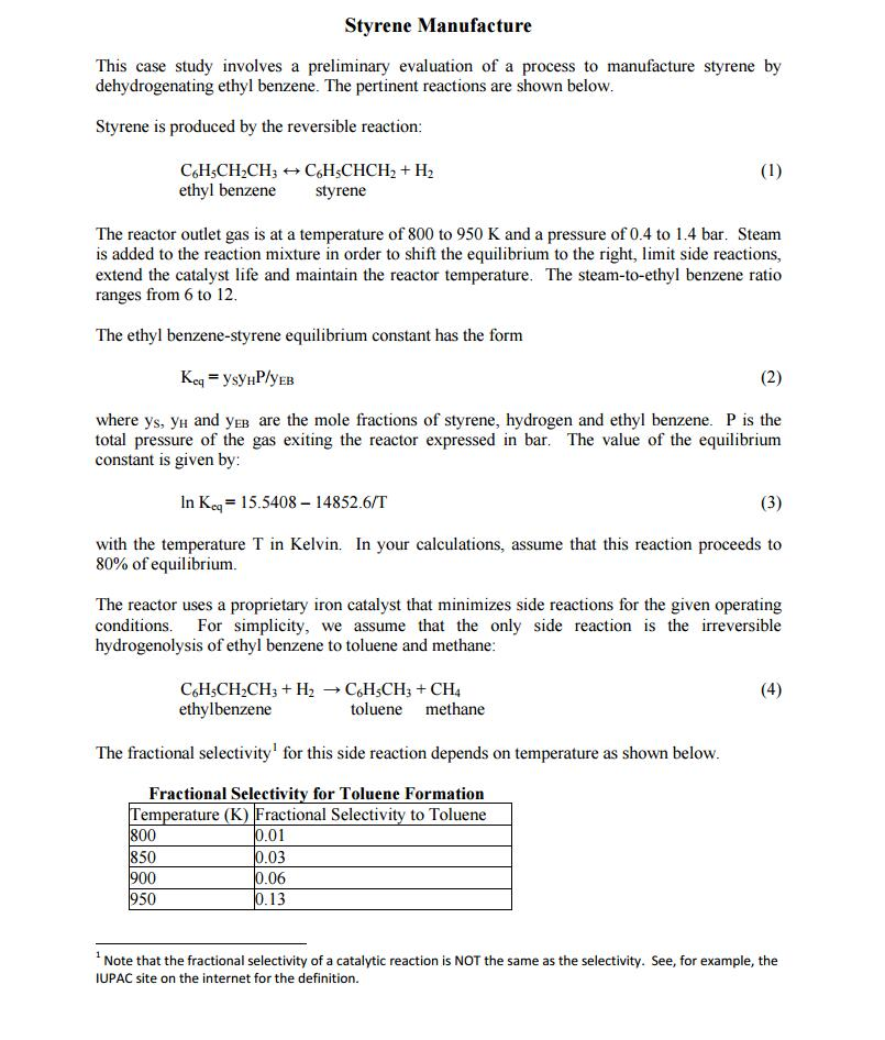 Below is a stream table corresponding to the pfd in | Chegg.com
