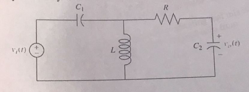 Solved Consider The Electrical System Shown Obtain Its 