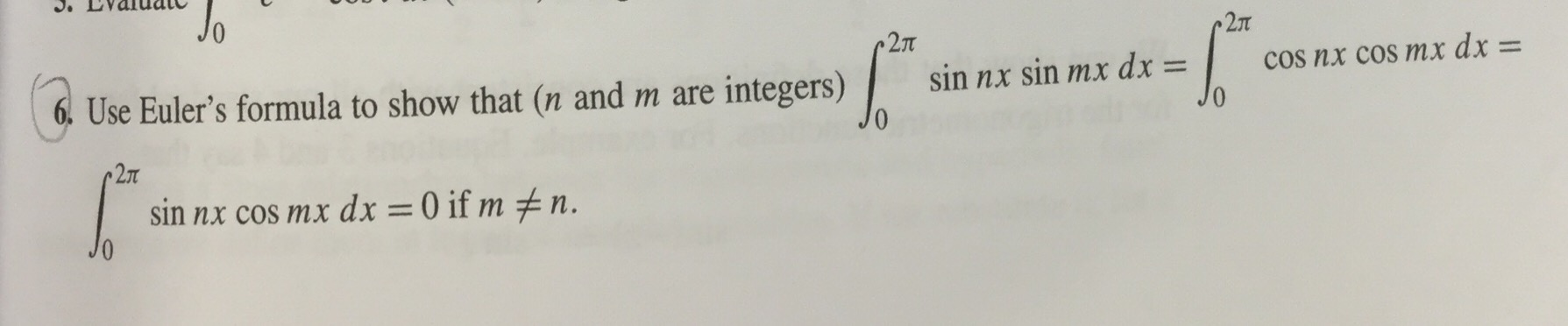Solved Use Euler's formula to show that (n and m are | Chegg.com