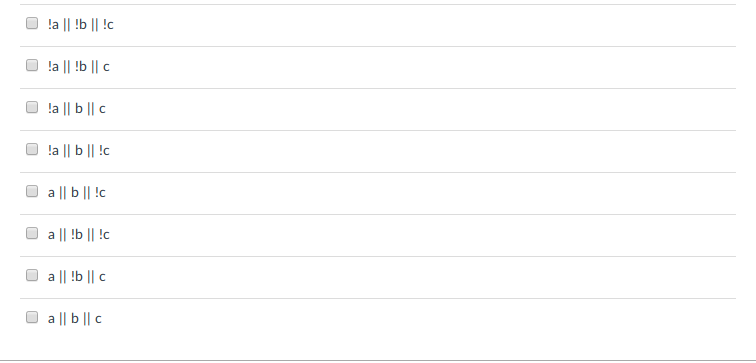 Solved Consider the following truth table Outputs Inputs | Chegg.com