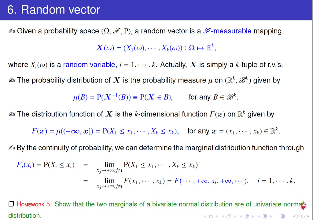 Solved Given a probability space (ohm, F, P), a random | Chegg.com
