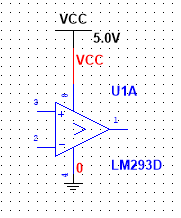 Solved Using a thermistor and a comparator IC (LM293, shown | Chegg.com