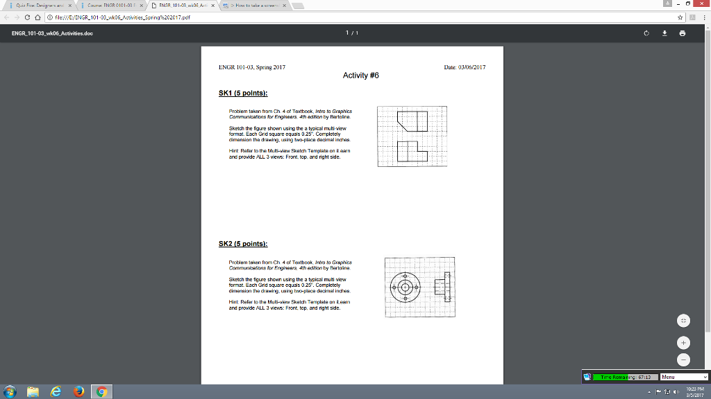 I just want know how to sketch on engineering paper | Chegg.com