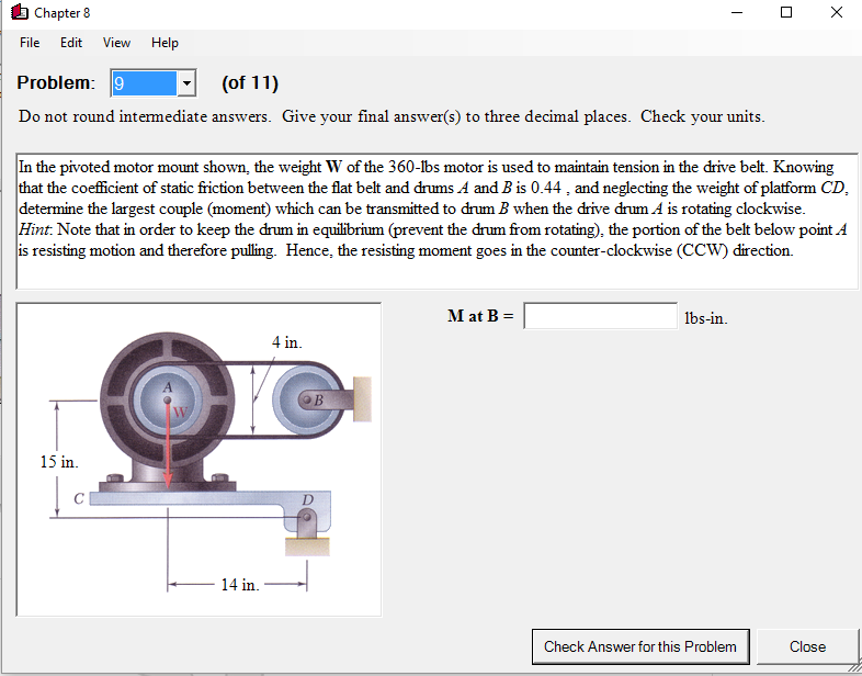 Solved Do not round intermediate answers. Give your final | Chegg.com