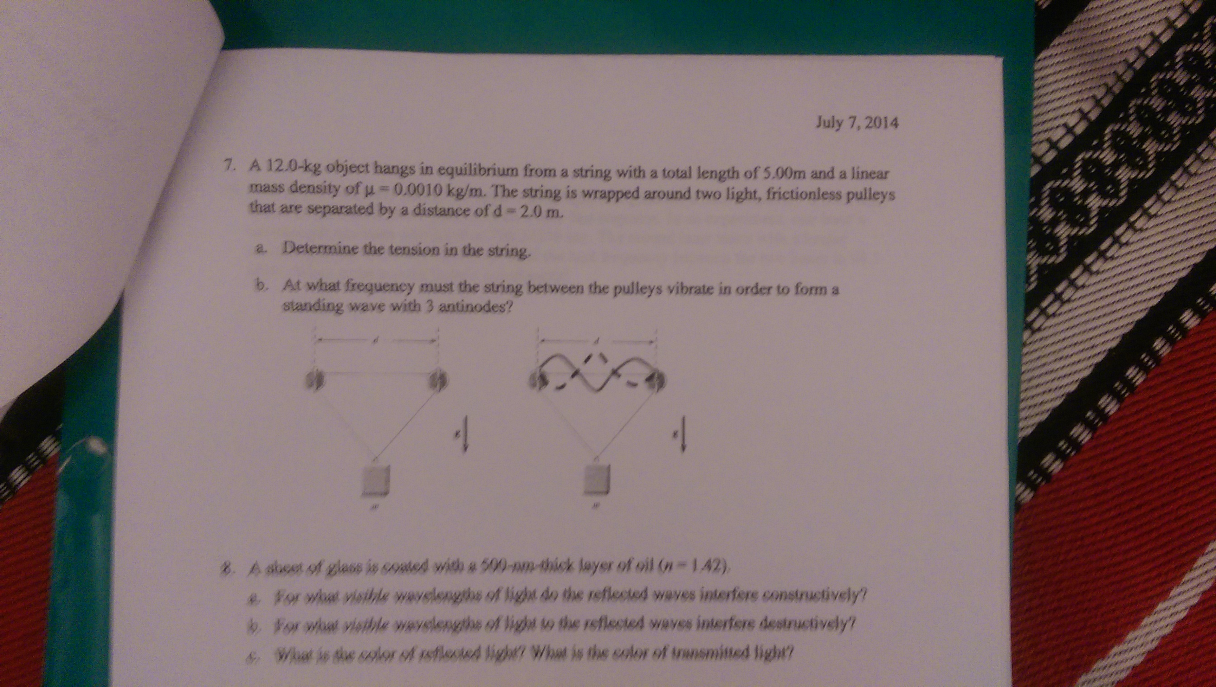 Physics Archive | July 11, 2014 | Chegg.com
