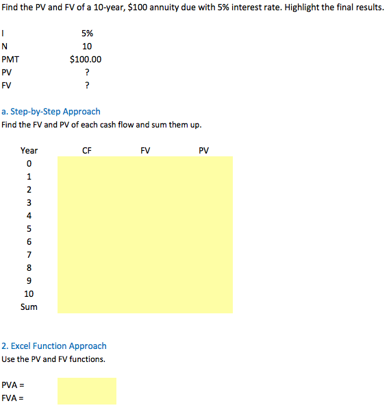 Solved Find the PV and FV of a 10-year, $100 annuity due | Chegg.com