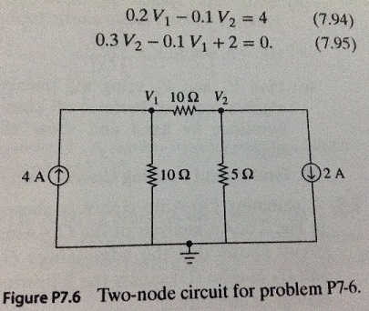 Solved 7-9.) A summing Op-Amp circuit is shown in Fig. 7.6 | Chegg.com