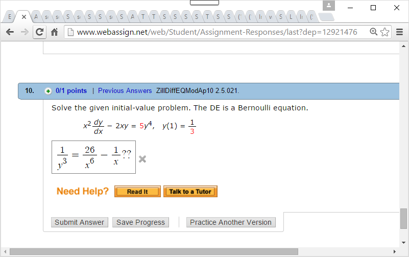 Solve the given initial-value problem. The DE is a | Chegg.com