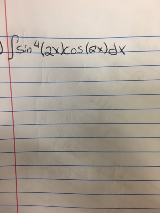 Solved Integrate the following trig intervals integral sin^4 | Chegg.com