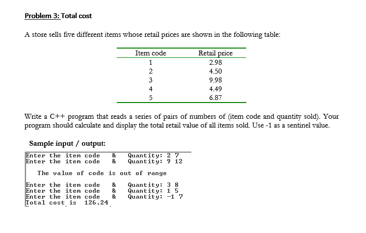 Solved Using C Write A C Program That Reads A