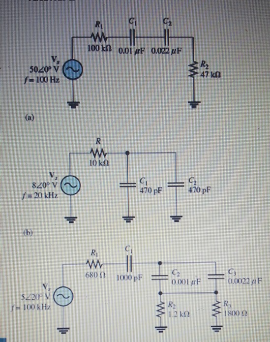 Solved determine the impedance magnitude and phase angle in | Chegg.com