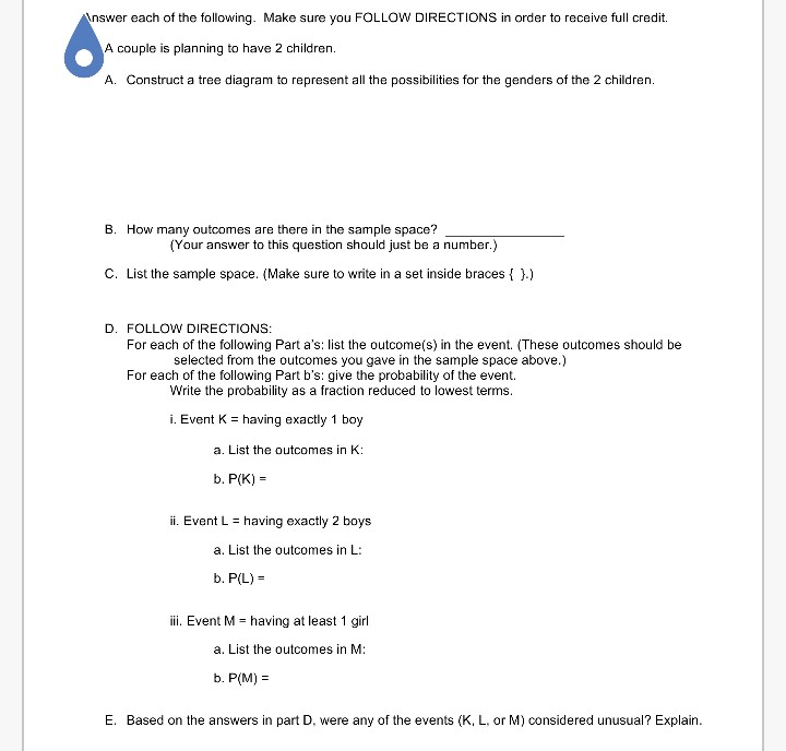 Solved each of the following. Make sure you FOLLOW | Chegg.com