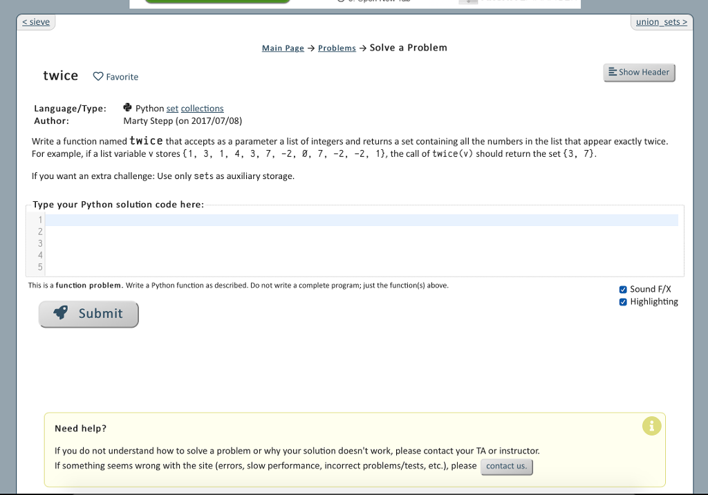 Solved Code is in python and is only asking for a function | Chegg.com