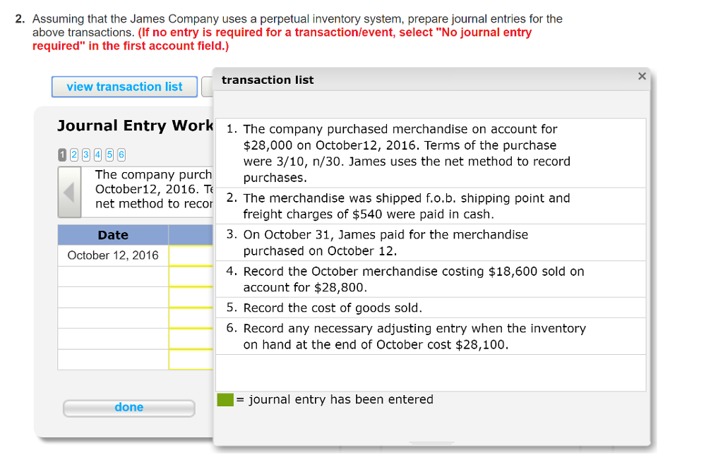 Solved Problem 8-1 Various inventory transactions, journal | Chegg.com