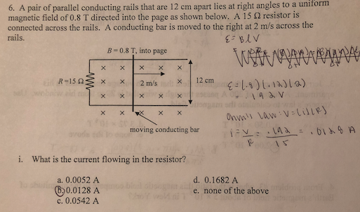 Solved uniform 6. A pair of parallel conducting rails that | Chegg.com