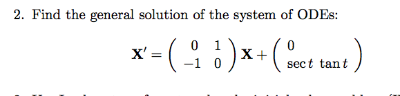Solved S: X + sect tant | Chegg.com