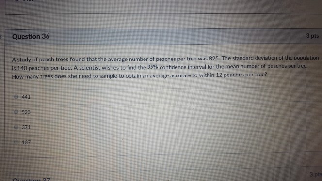 Solved A survey asked 864 people how many times per week | Chegg.com