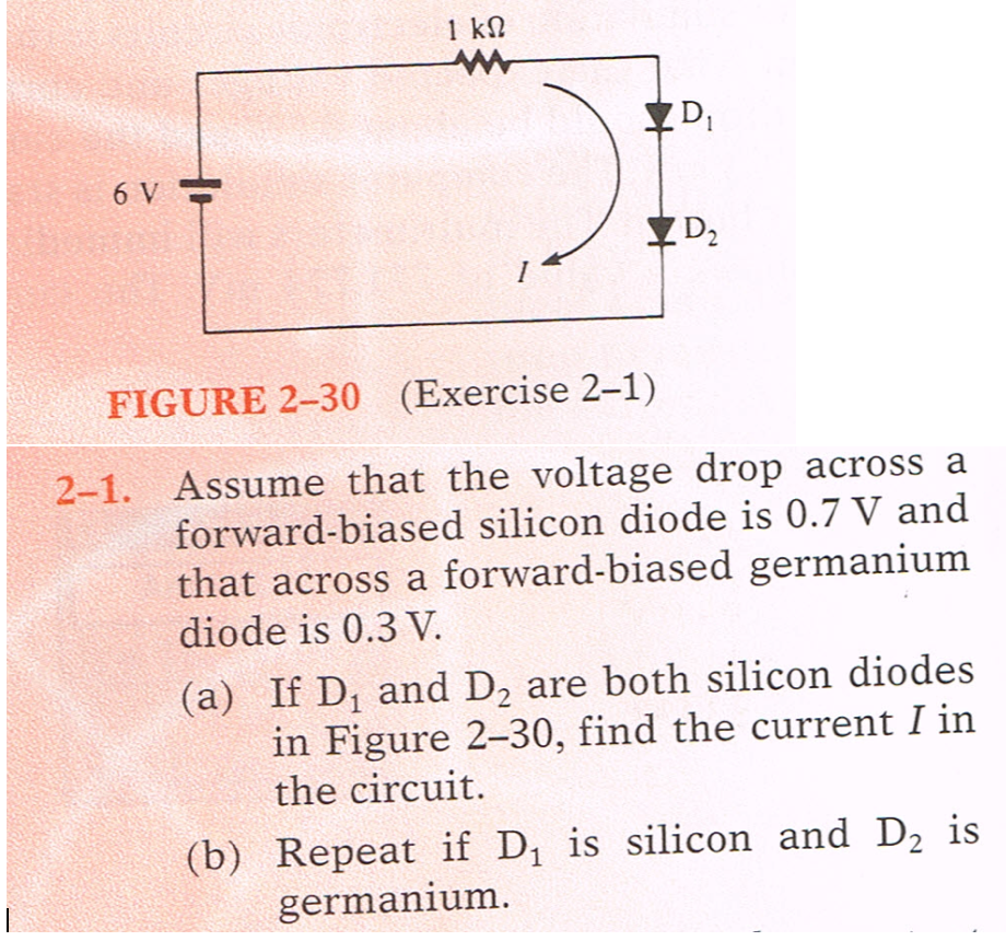 Solved Assume that the voltage drop across a forward-biased | Chegg.com