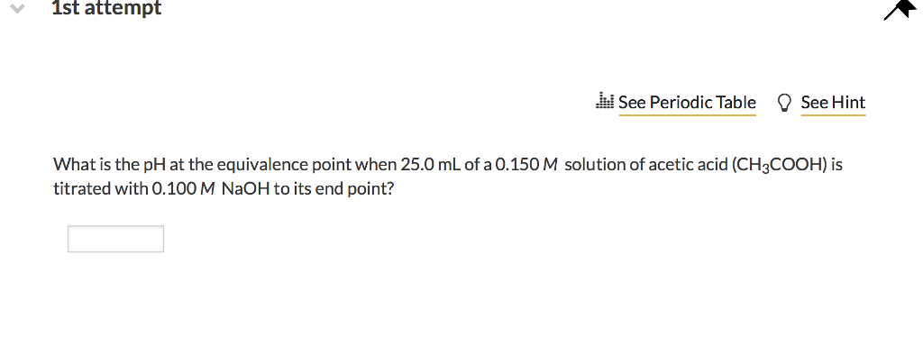 Solved 1st attempt del See PeriodicTable See Hint What is | Chegg.com
