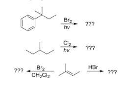 Solved hv Cl2 hv HBr CH2Cl2 | Chegg.com