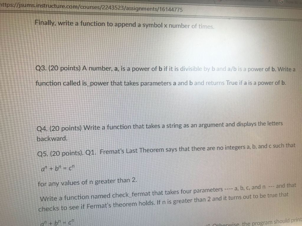 1 You Must Write Programs And Function With Ocaml 