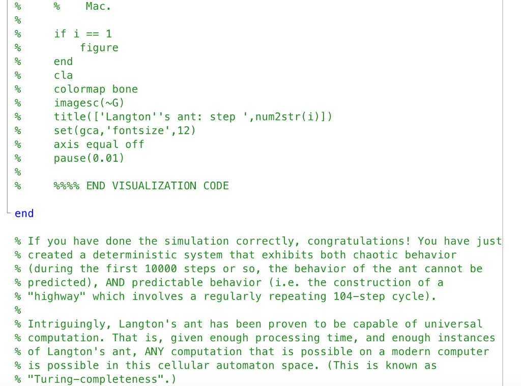 Cellular automata, such as the elementary automaton | Chegg.com