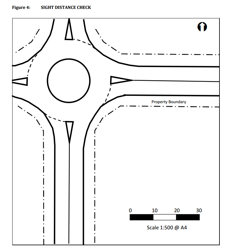 SIGHT DISTANCE CHECK Figure 4 (in separate Quiz 4 | Chegg.com