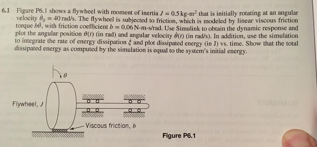 Problem 6 2 From Dynamic Systems Modeling
