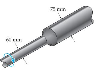 Solved The built-up shaft is designed to rotate at 540 rpm. | Chegg.com