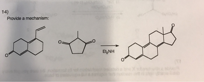 Solved 14) Provide a mechanism Et2NH | Chegg.com
