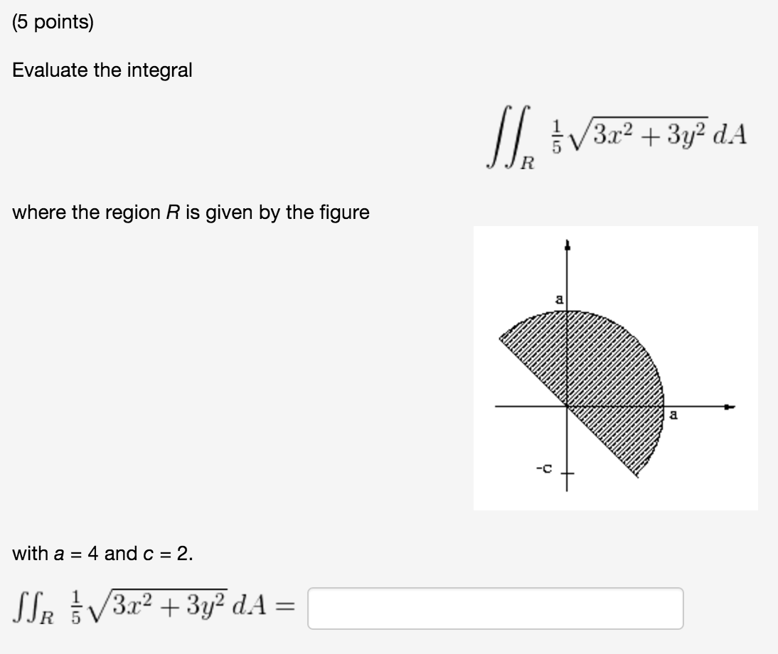 Solved Evaluate the integral integral integral R 1/5 | Chegg.com