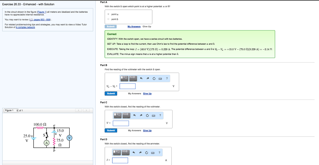 Solved In the circuit the figure (Figure 1) all meters are | Chegg.com