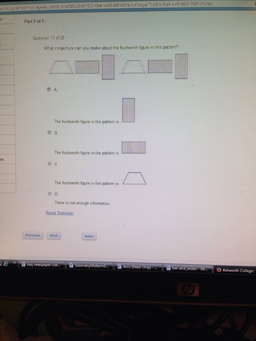 Solved What conjecture can you make about the fourteenth | Chegg.com