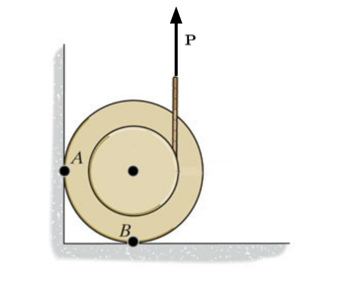 Solved Draw a free-body diagram of the spool. draw FB : | Chegg.com