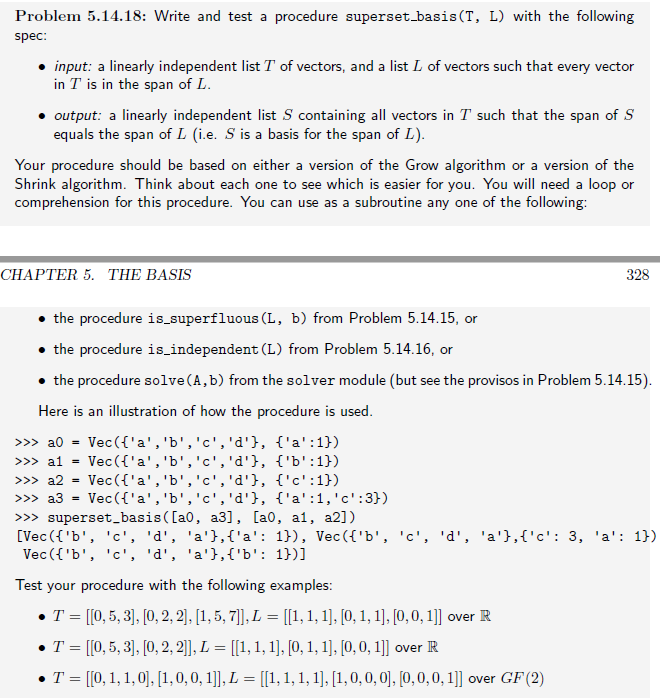 Solved Problem 5.14.18: Write and test a procedure | Chegg.com