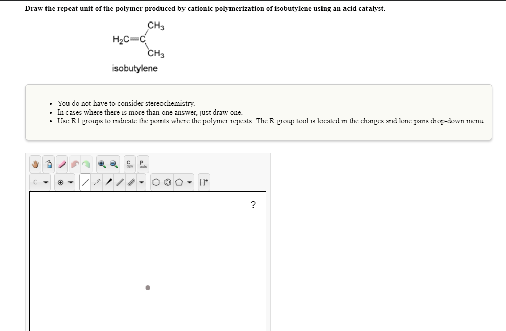 Solved Draw the repeat unit of the polymer produced by | Chegg.com