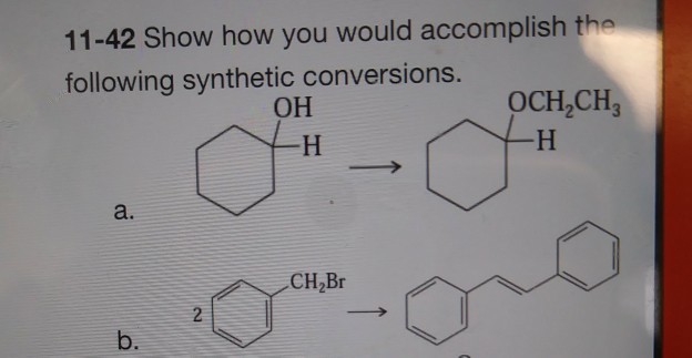 Solved 11-42 Show how you would accomplish the following | Chegg.com