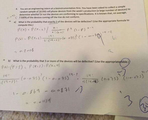 Solved 4. You are an engineering intern at a | Chegg.com