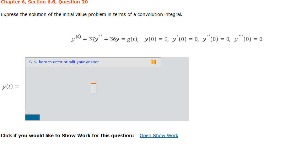 Solved Chapter 6, Section 6.2, Question 11 Use the Laplace | Chegg.com