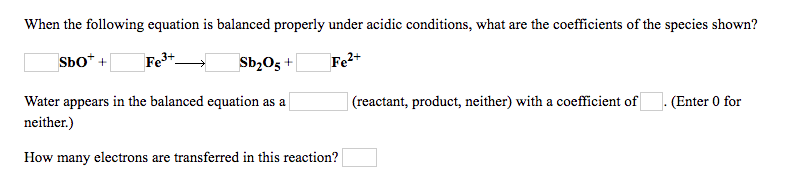 Solved When the following equation is balanced properly | Chegg.com