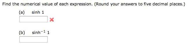 Solved Find the numerical value of each expression. (Round | Chegg.com