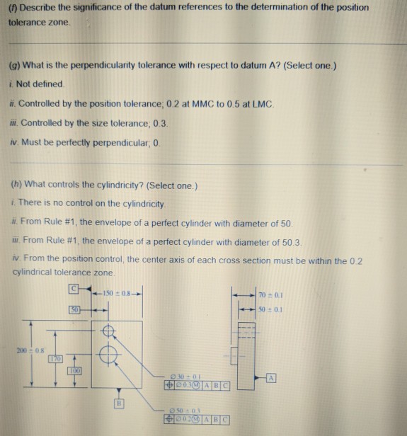 Solved For the part shown, answer the following questions | Chegg.com