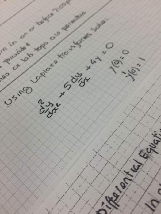 Solved Using Laplace Transforms Solves D2 Ydx2 5