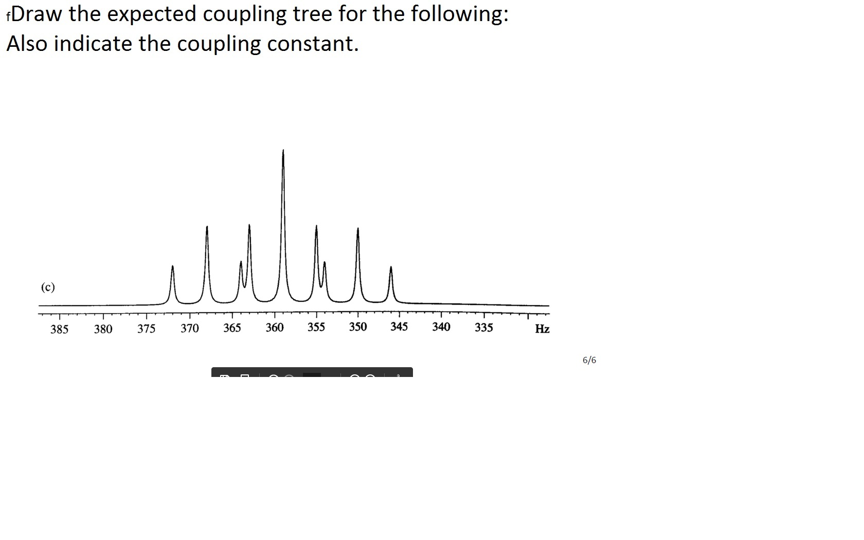 Solved Draw The Expected Coupling Tree For The Following