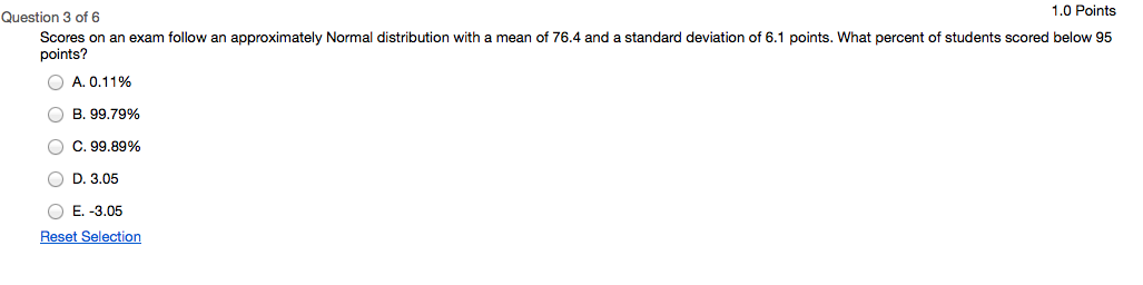 Solved Scores on an exam follow an approximately Normal | Chegg.com
